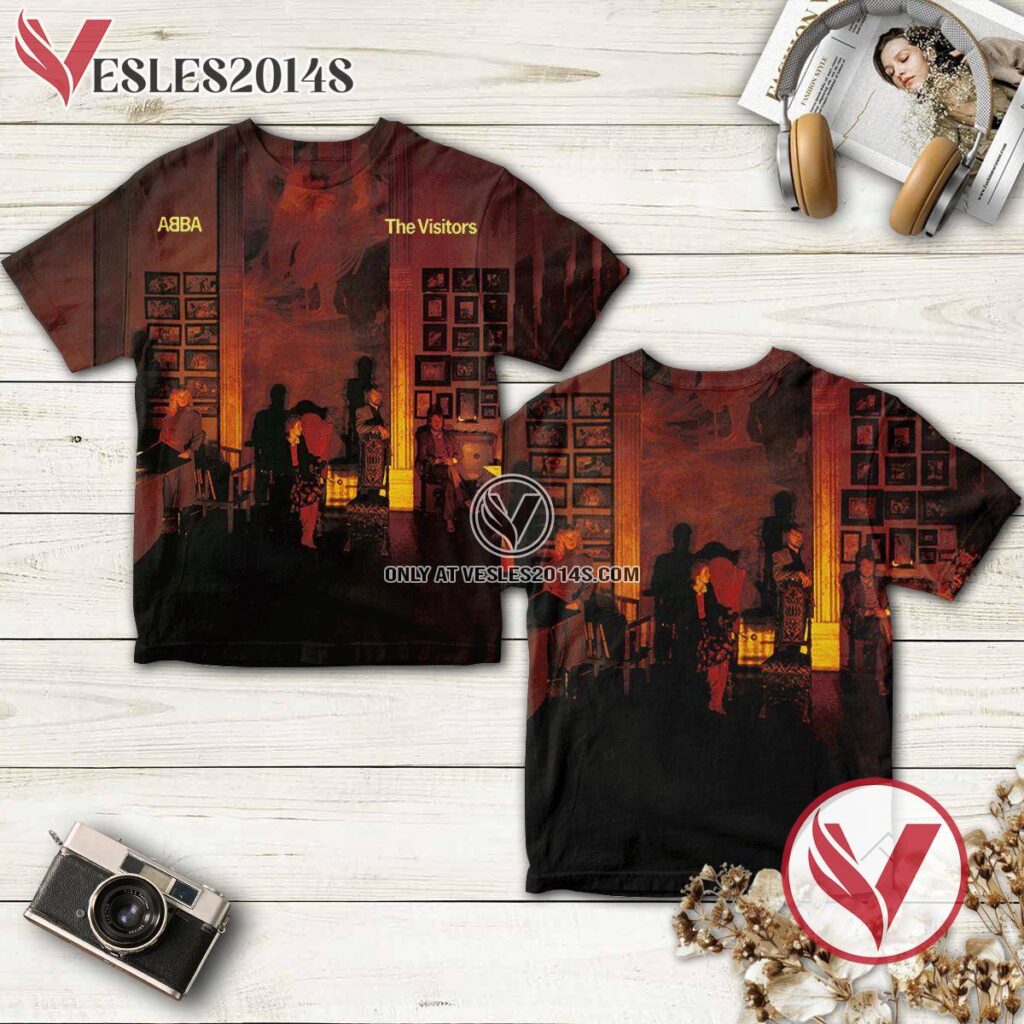 Abba The Visitors Album Cover Shirt, Unique Gifts For Music Lovers ...