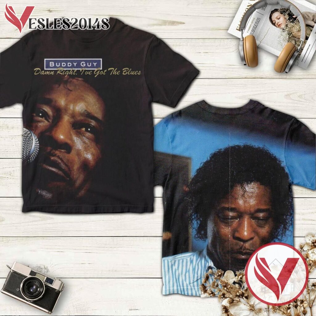 Buddy Guy Damn Right Ive Got The Blues Album Cover Style 2 Shirt ...