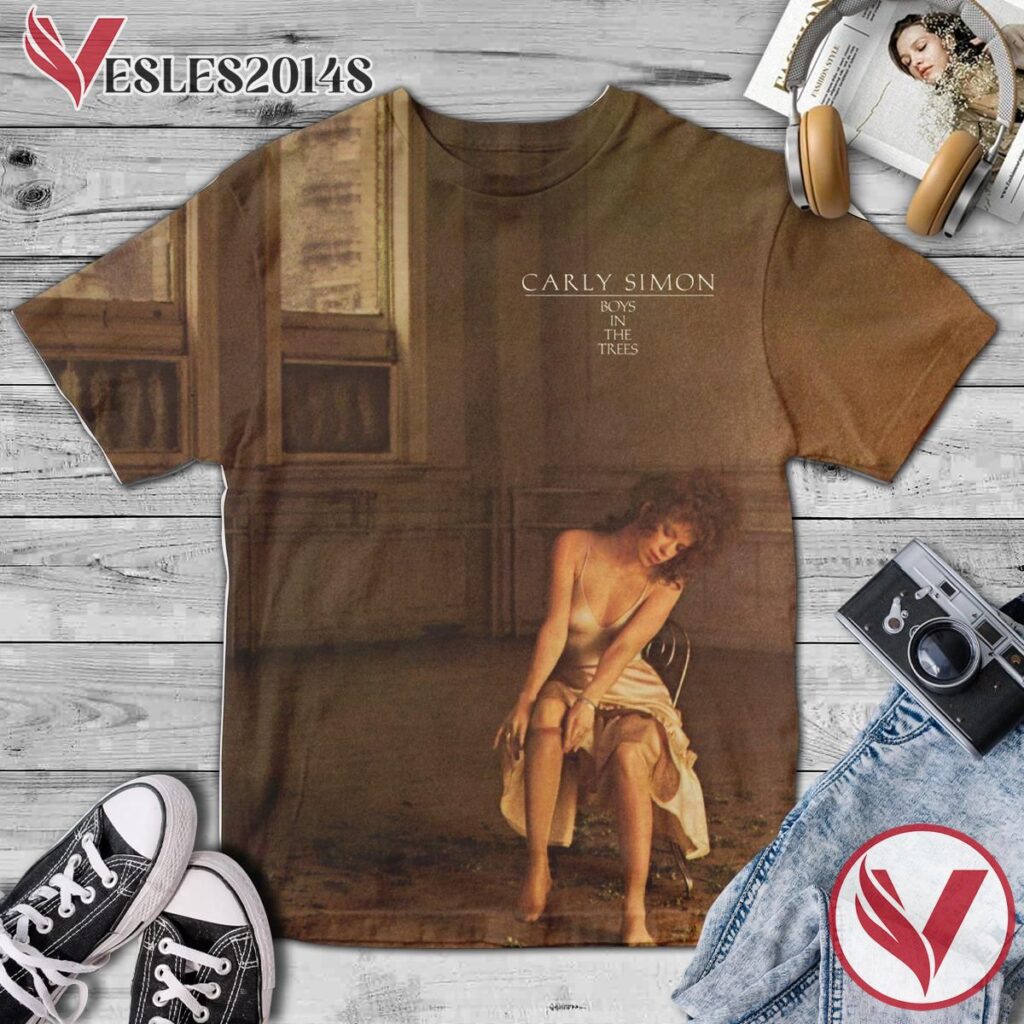 Carly Simon Boys In The Trees Album Cover Shirt, Perfect Gifts For ...