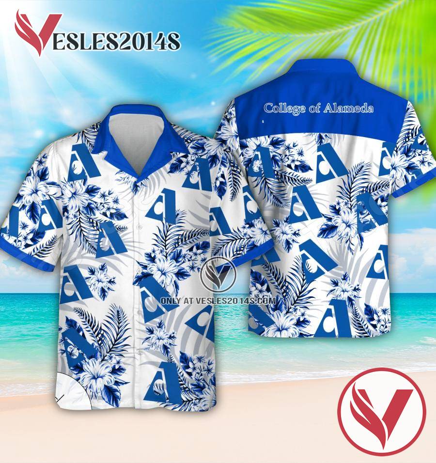 College of Alameda Logo Hawaiian Suit, Unique Outfit For Fans ...