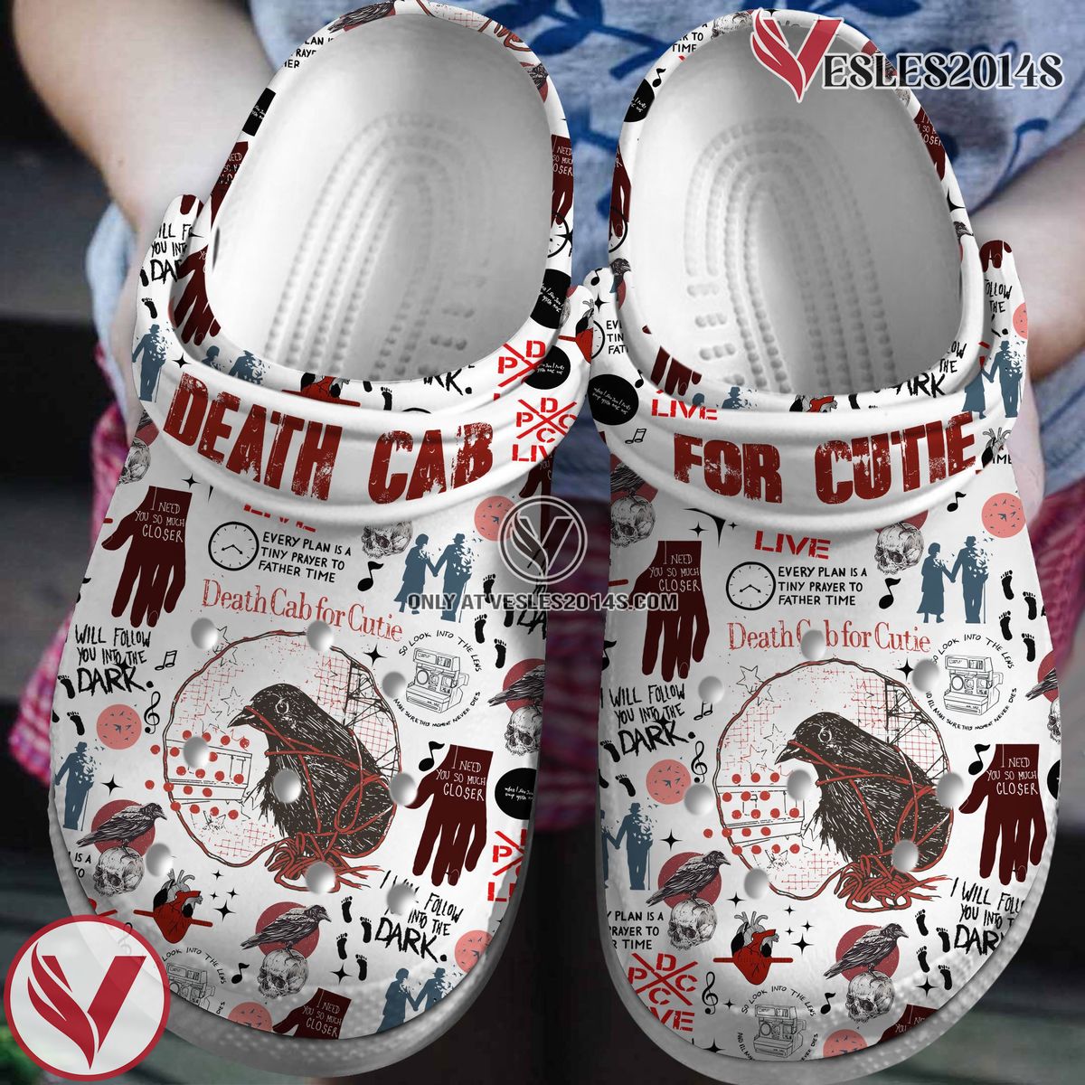 Death Cab For Cutie Music Crocs Crocband Clogs Shoes, Unique Gifts For ...