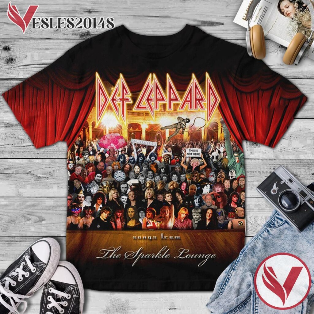 Def Leppard Songs From The Sparkle Lounge Album Cover Shirt, Perfect ...