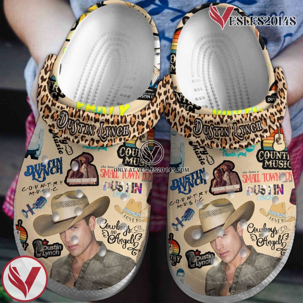 Dustin Lynch Music Crocs Crocband Clogs Shoes, Unique Gifts For Fans ...