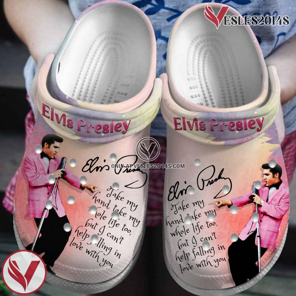 Elvis Presley Singer Music Crocs Crocband Clogs Shoes, Unique Gifts For ...