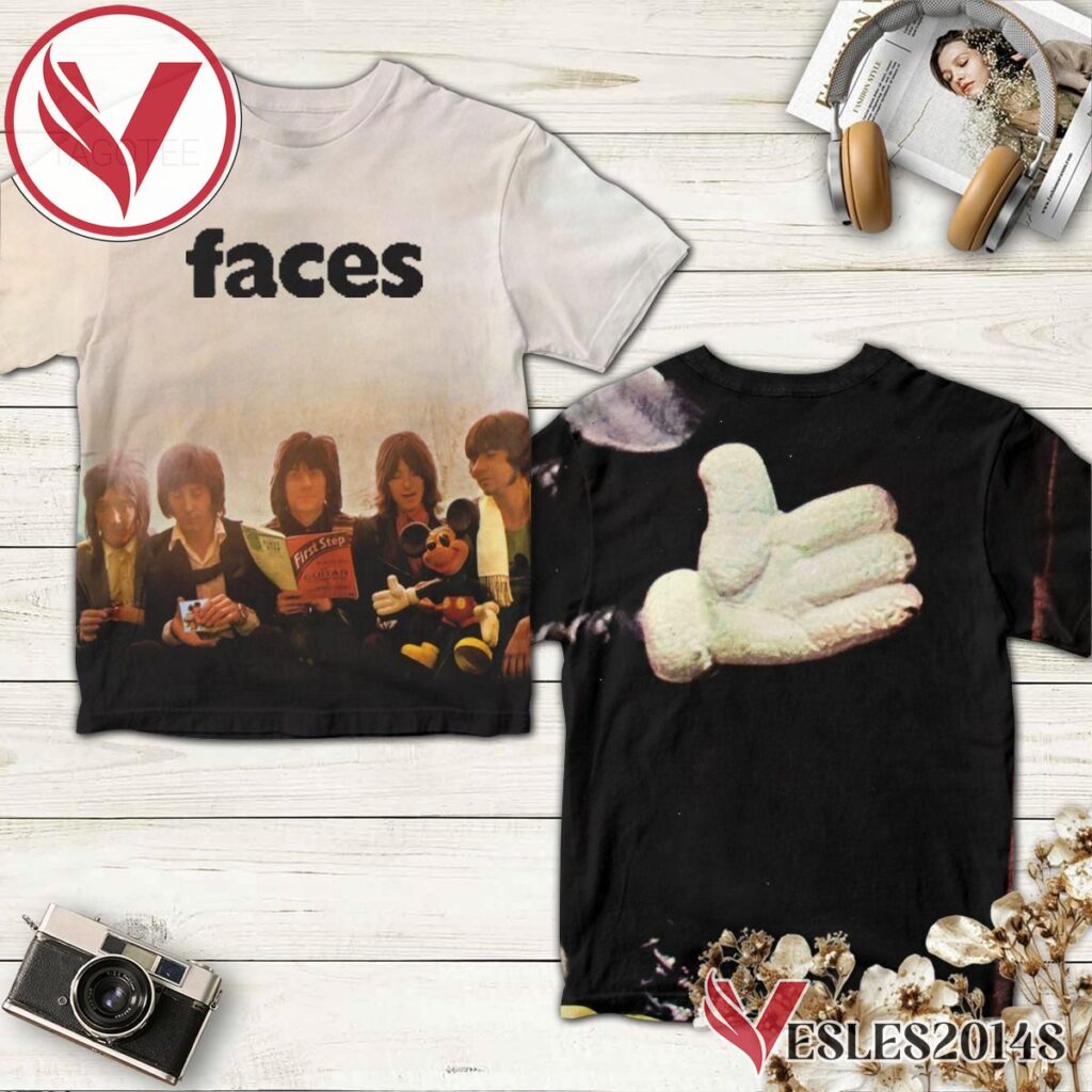 Faces First Step Album Cover Shirt, Perfect Gifts For Music Lovers ...