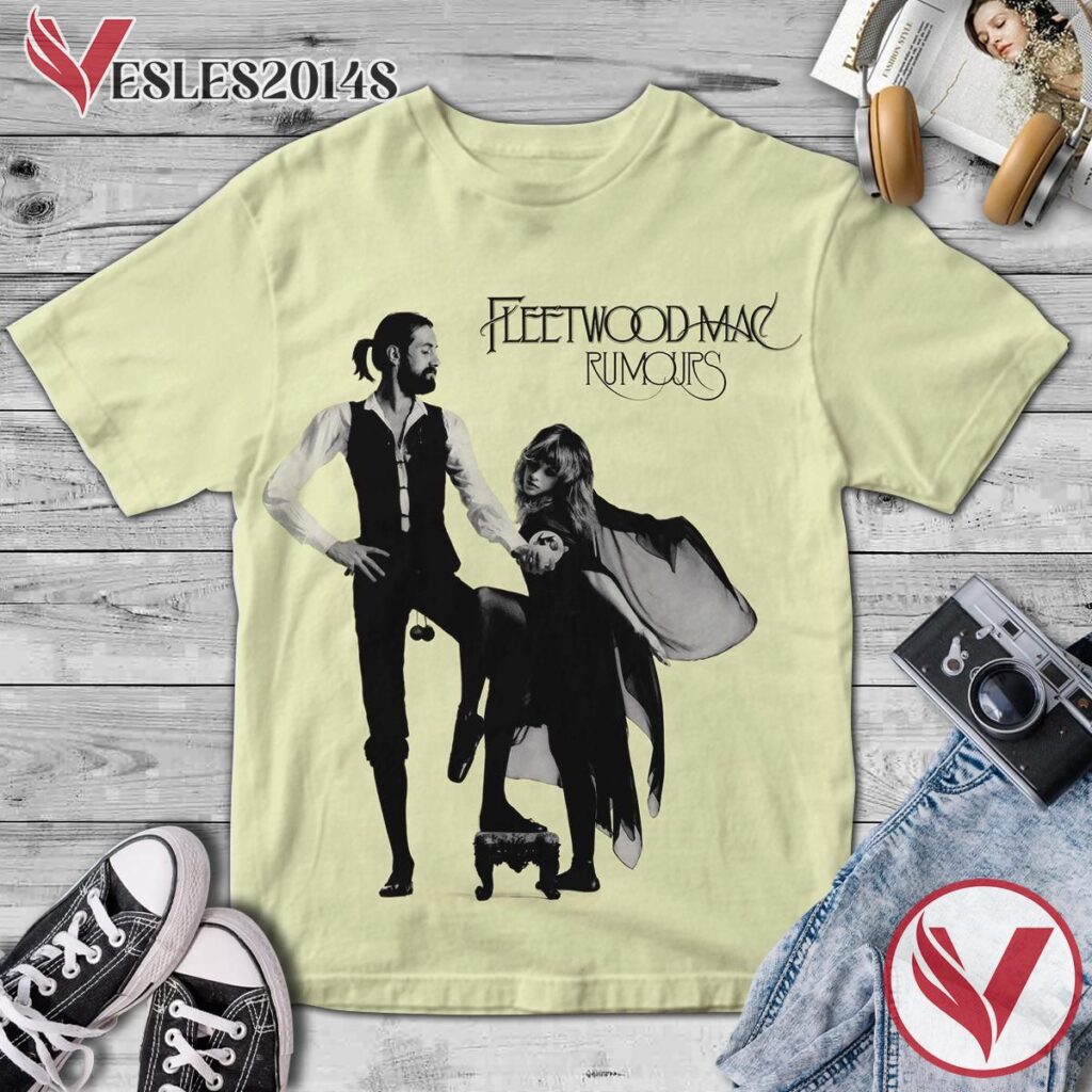 Fleetwood Mac Rumours Album Cover Shirt, Perfect Gifts For Music Lovers ...