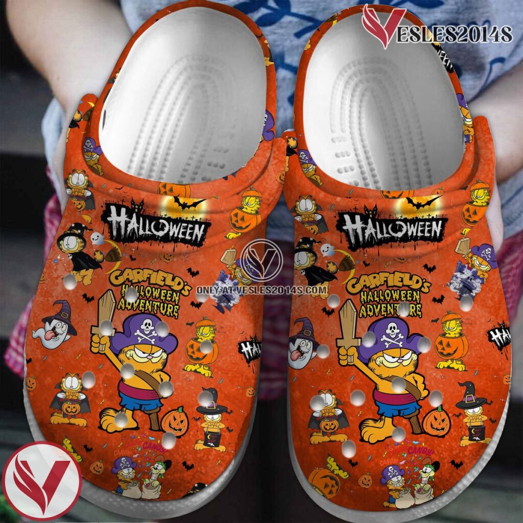 Garfield Cartoon Movie Crocs Crocband Clogs Shoes Comfortable For Men ...