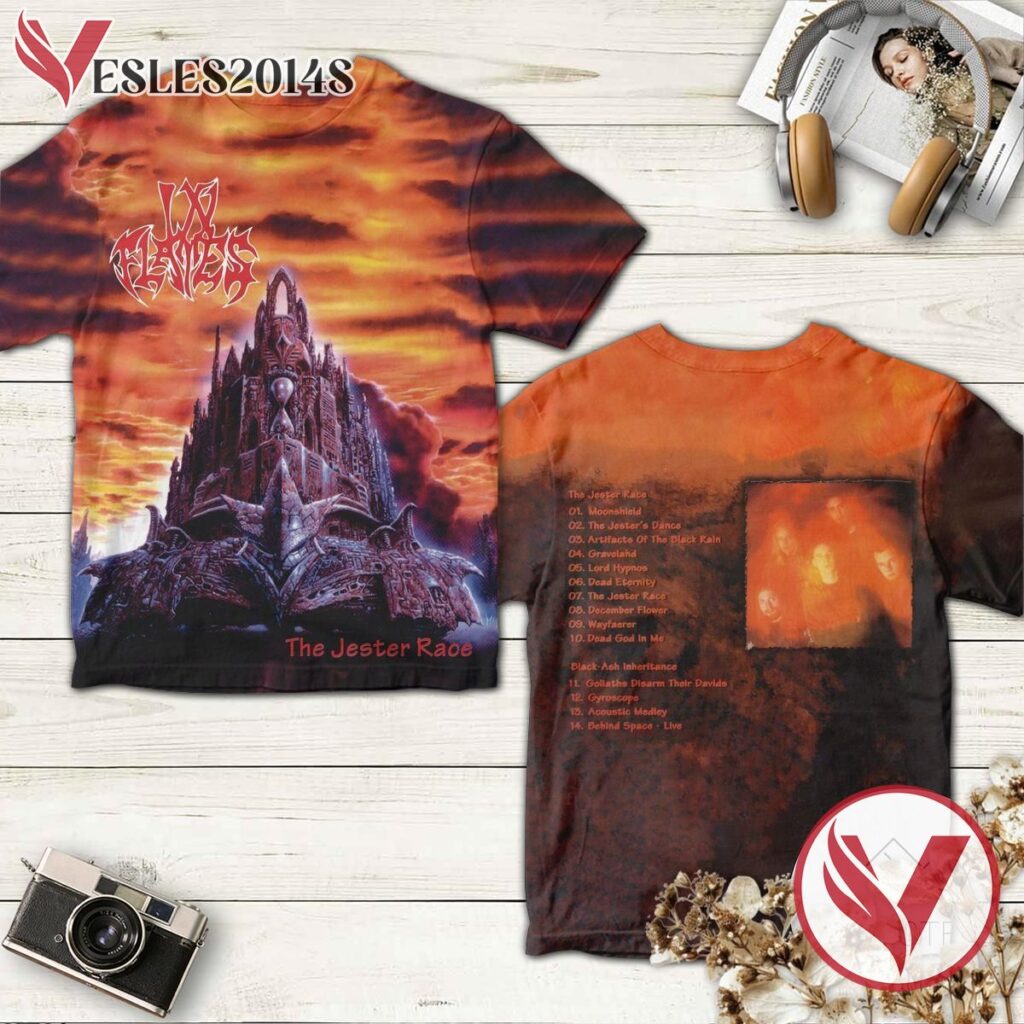In Flames The Jester Race Album Cover Shirt, Perfect Gifts For Music ...