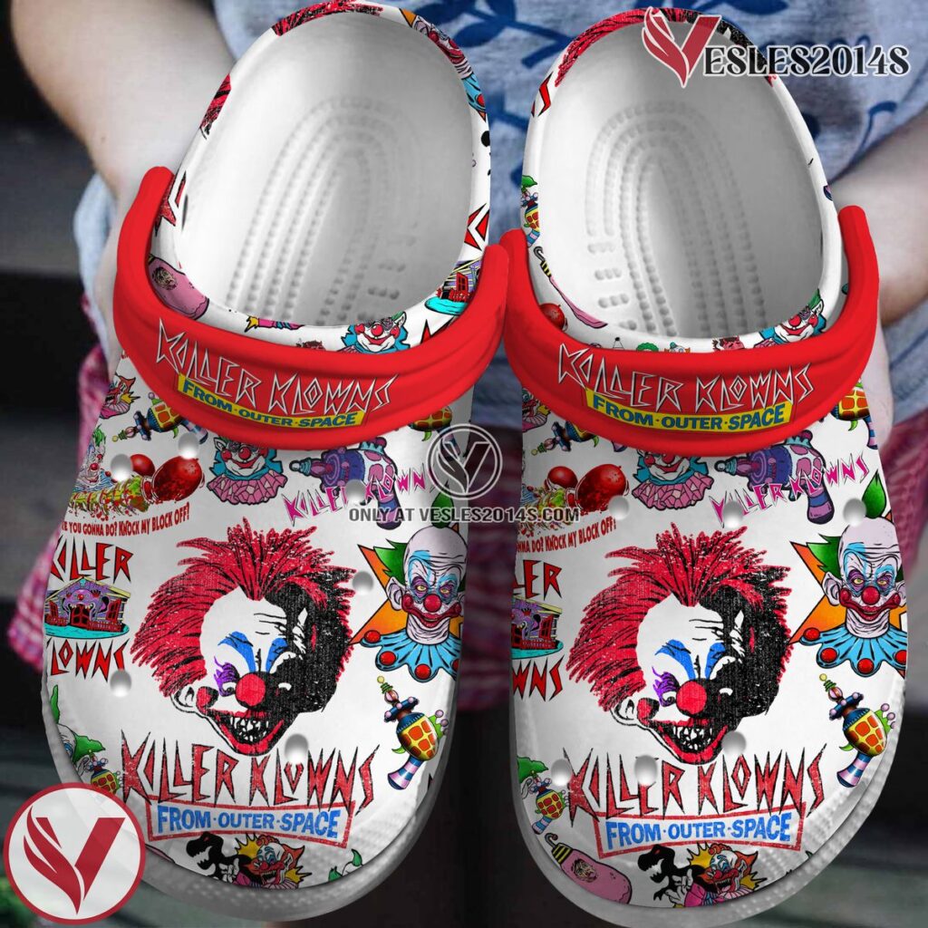 Killer Klowns from Outer Space Movie Crocs Crocband Clogs Shoes ...