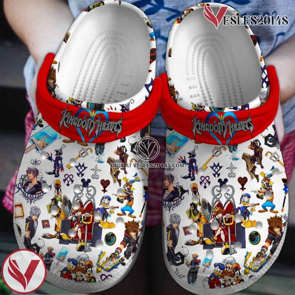 Kingdom Hearts Game Premium Crocs Crocband Clogs Shoes Comfortable For ...