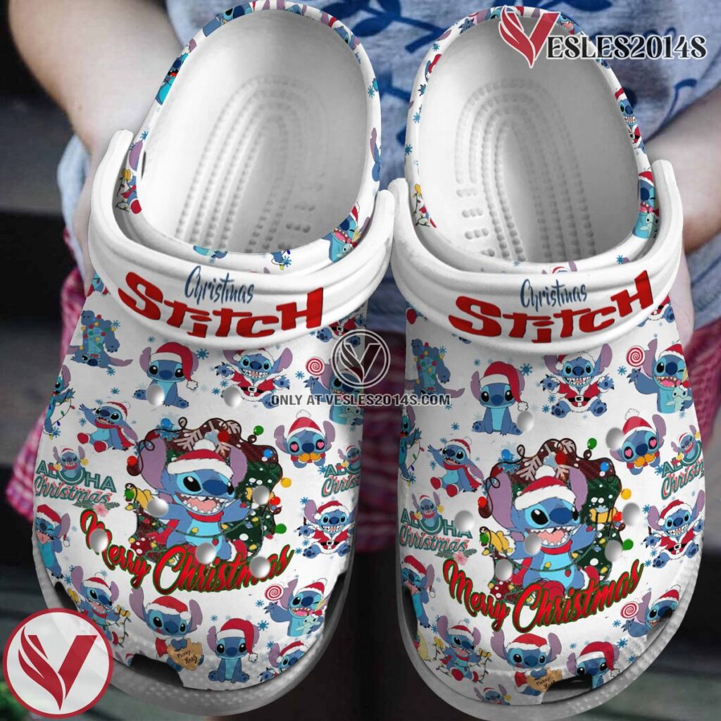 Lilo And Stitch Disney Cartoon Crocs Crocband Clogs Shoes Comfortable ...