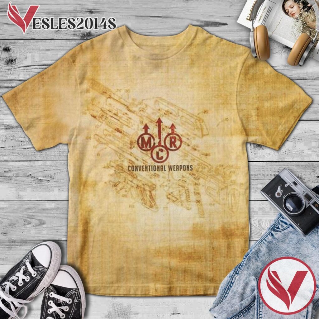 My Chemical Romance Conventional Weapons Album Cover Shirt, Perfect ...