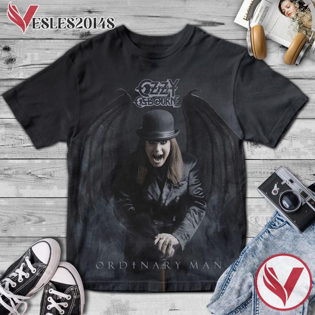 Ozzy Osbourne Ordinary Man Album Cover Shirt, Perfect Gifts For Music ...