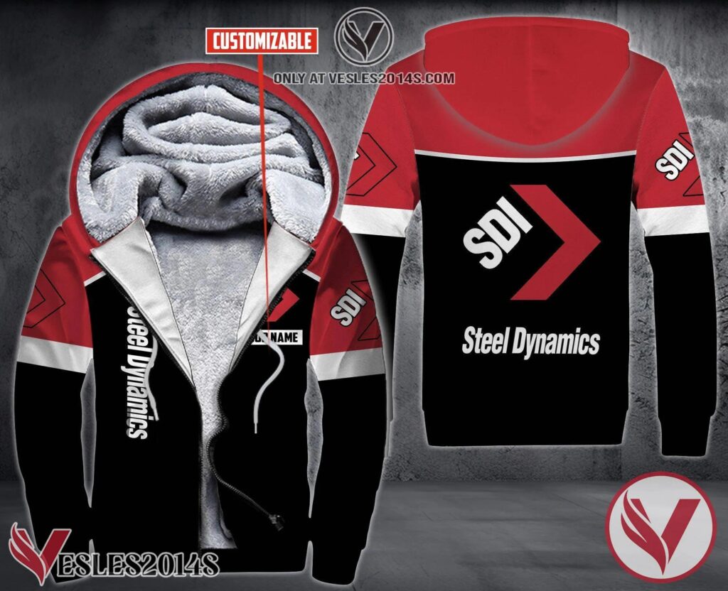Personalized Steel Dynamics Uniform Custom Fleece Hoodie, Unique Gifts ...