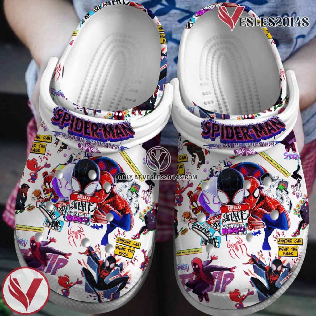 Premium Spider-Man Movie Crocs Crocband Clogs Shoes Comfortable For Men ...