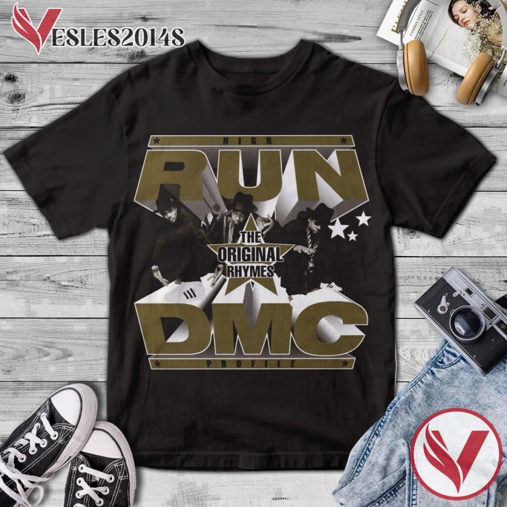 Run Dmc High Profile The Original Rhymes Album Cover Shirt, Perfect ...
