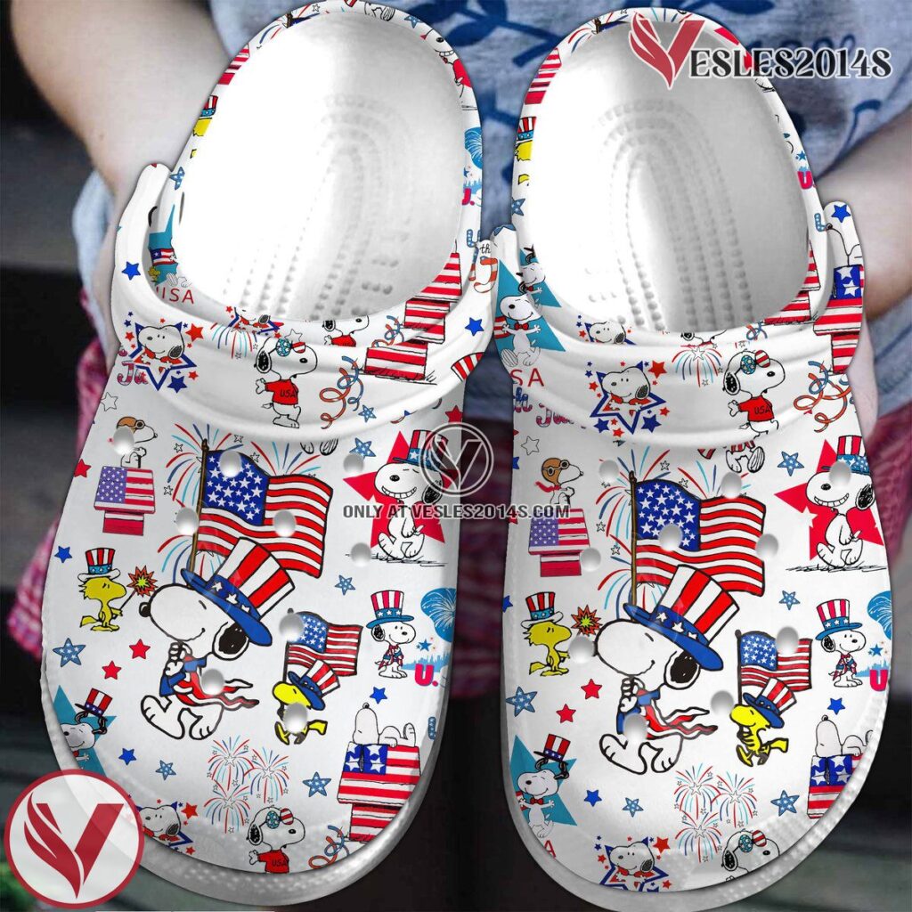 Snoopy Peanuts Cartoon Crocs Crocband Clogs Shoes Comfortable For Men ...