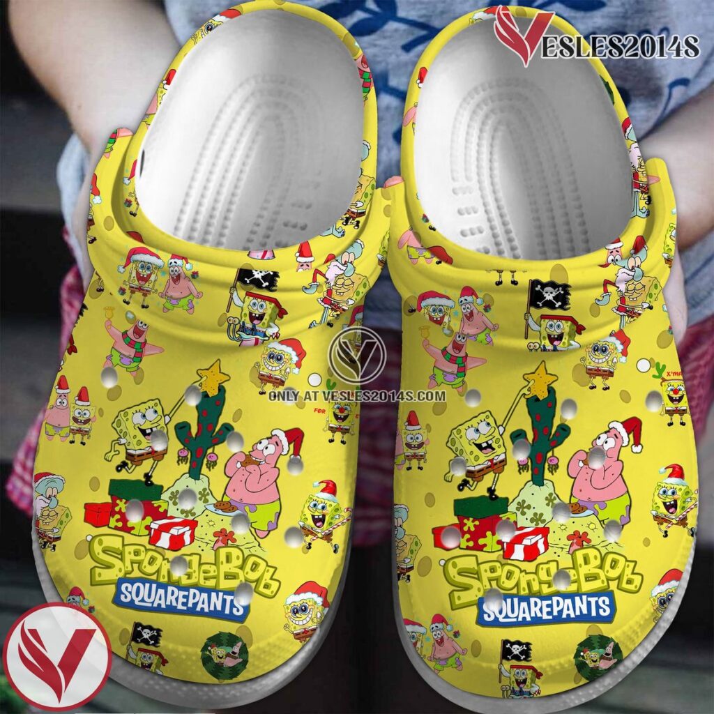 SpongeBob SquarePants Cartoon Crocs Crocband Clogs Shoes Comfortable ...