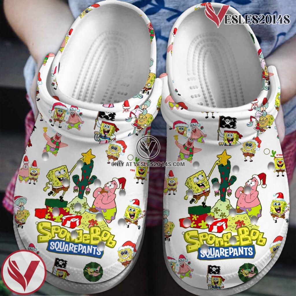 SpongeBob SquarePants Cartoon Crocs Crocband Clogs Shoes Comfortable ...