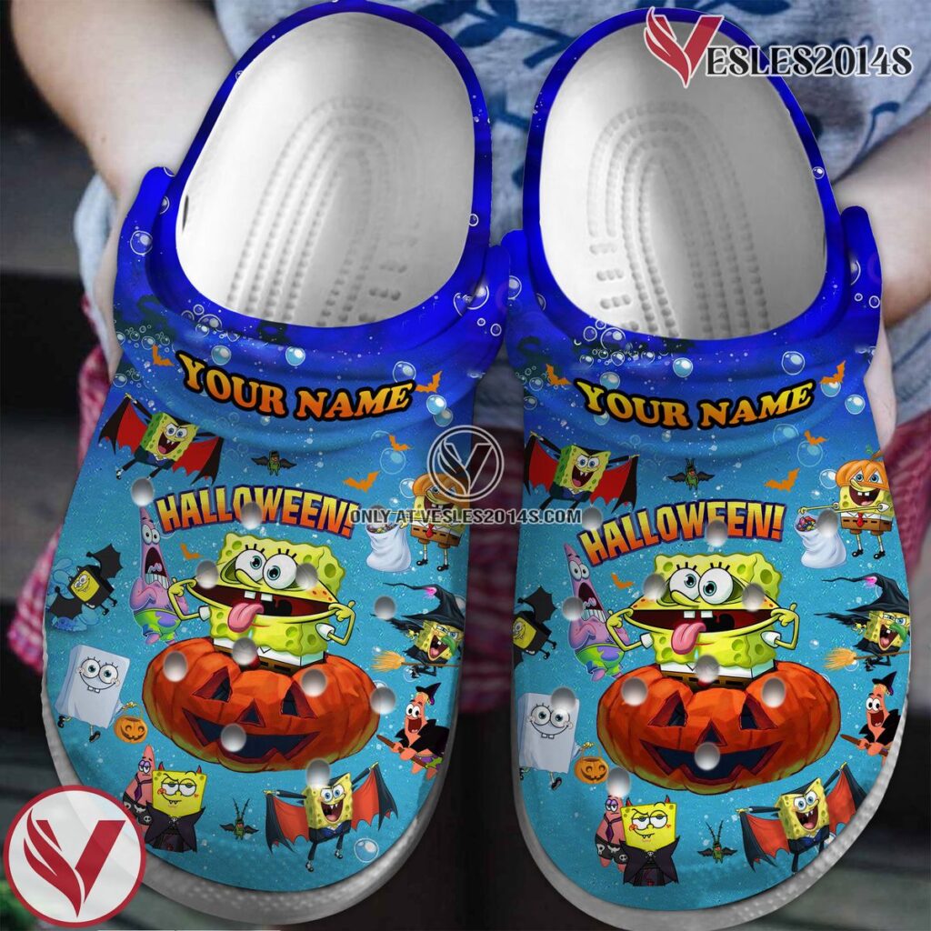 SpongeBob SquarePants Cartoon Crocs Crocband Clogs Shoes Comfortable ...