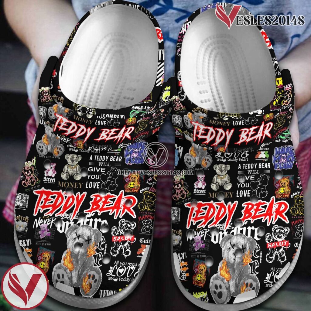 Teddy Bear Movie Cartoon Crocs Crocband Clogs Shoes Comfortable For Men ...