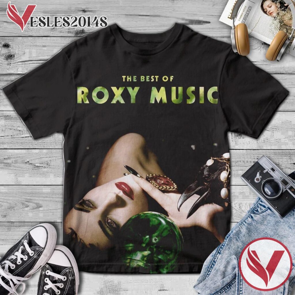 The Best Of Roxy Music Album Cover Shirt, Perfect Gifts For Music ...