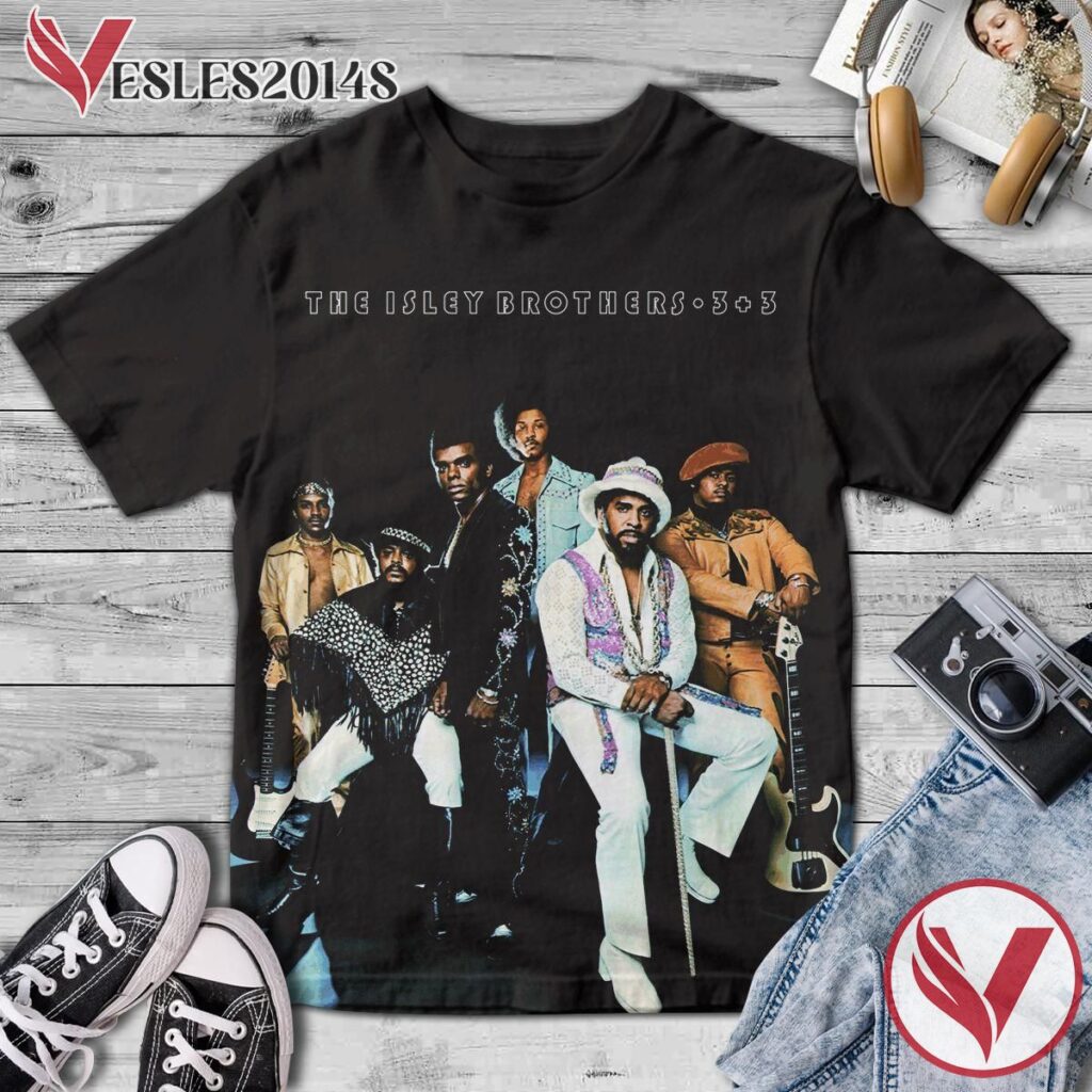 The Isley Brothers 3 3 Album Cover Shirt, Perfect Gifts For Music ...