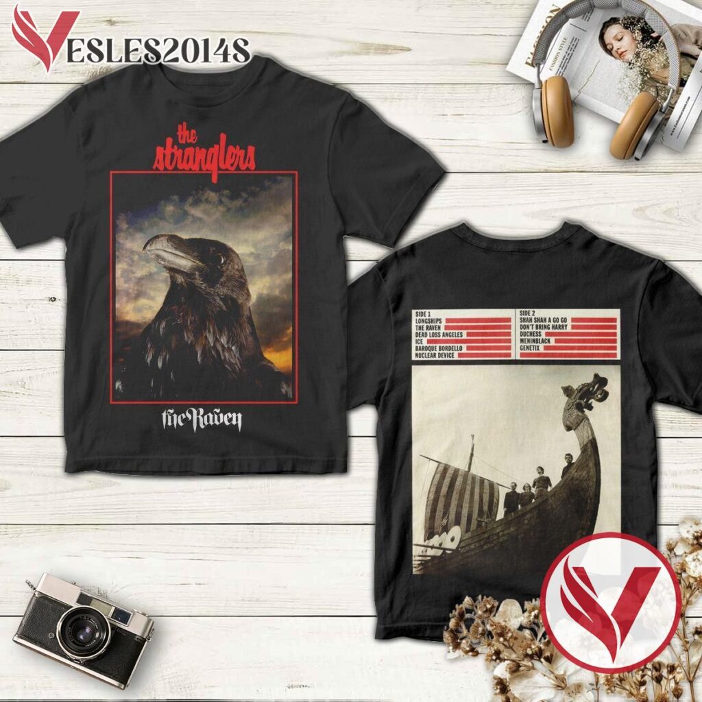The Stranglers The Raven Album Cover Shirt, Perfect Gifts For Music ...