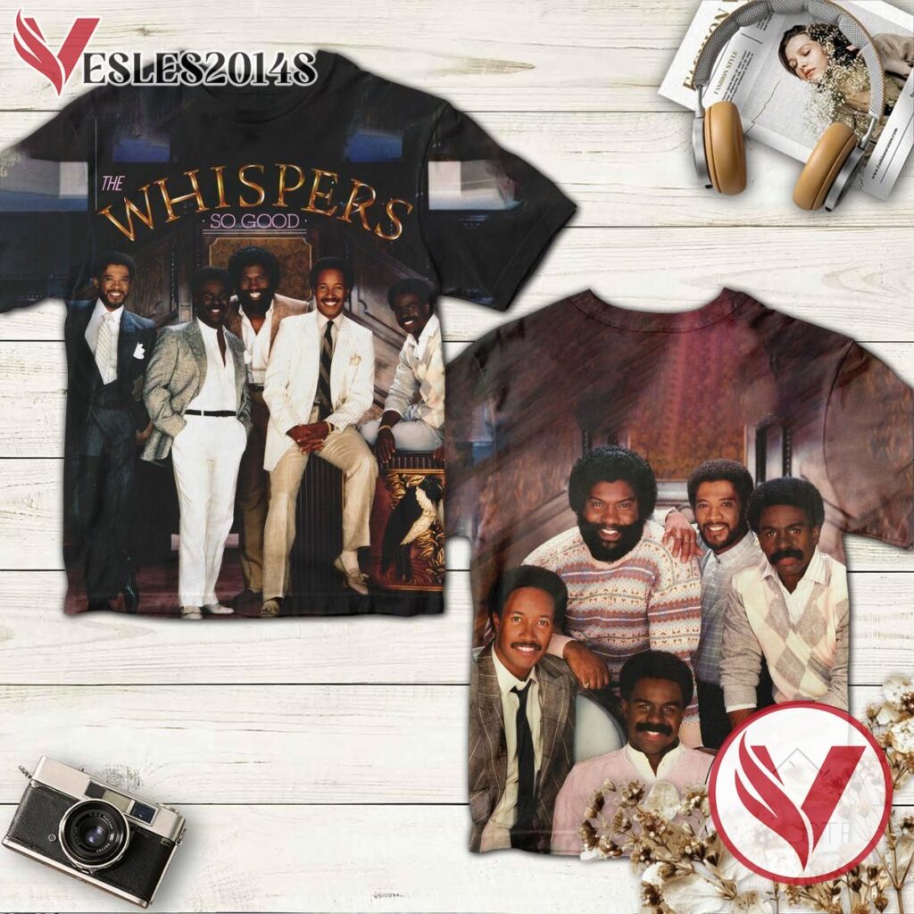 The Whispers So Good Album Cover Shirt, Perfect Gifts For Music Lovers ...