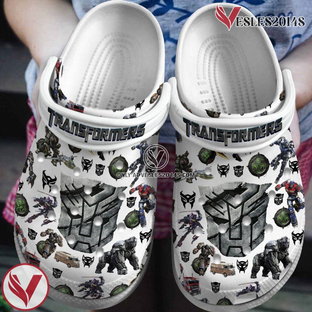 Transformers Movie Crocs Crocband Clogs Shoes Comfortable For Men Women ...