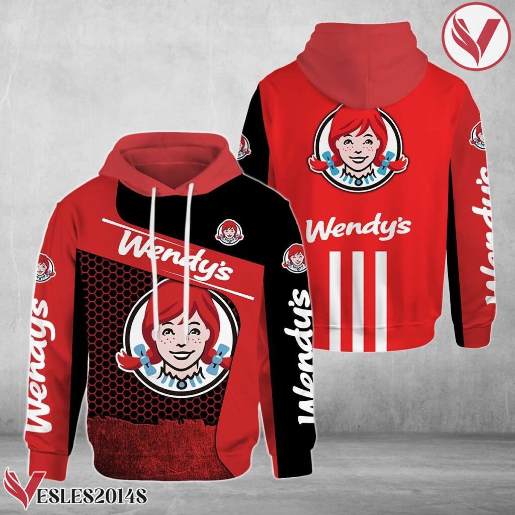 Wendy's Uniform Custom Hoodie Style 10 - Vesles2014S - Vesles2014S