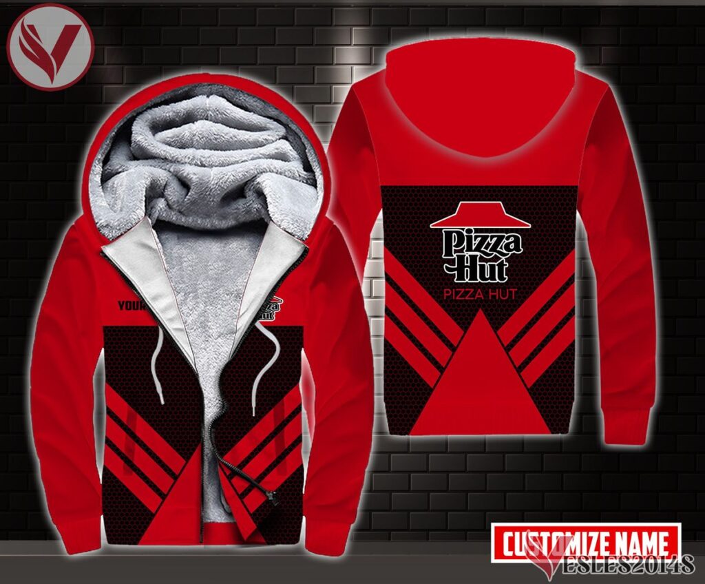 Fleece Pizza Hut Uniform Custom Clothes Style 2, Unique Gifts For ...