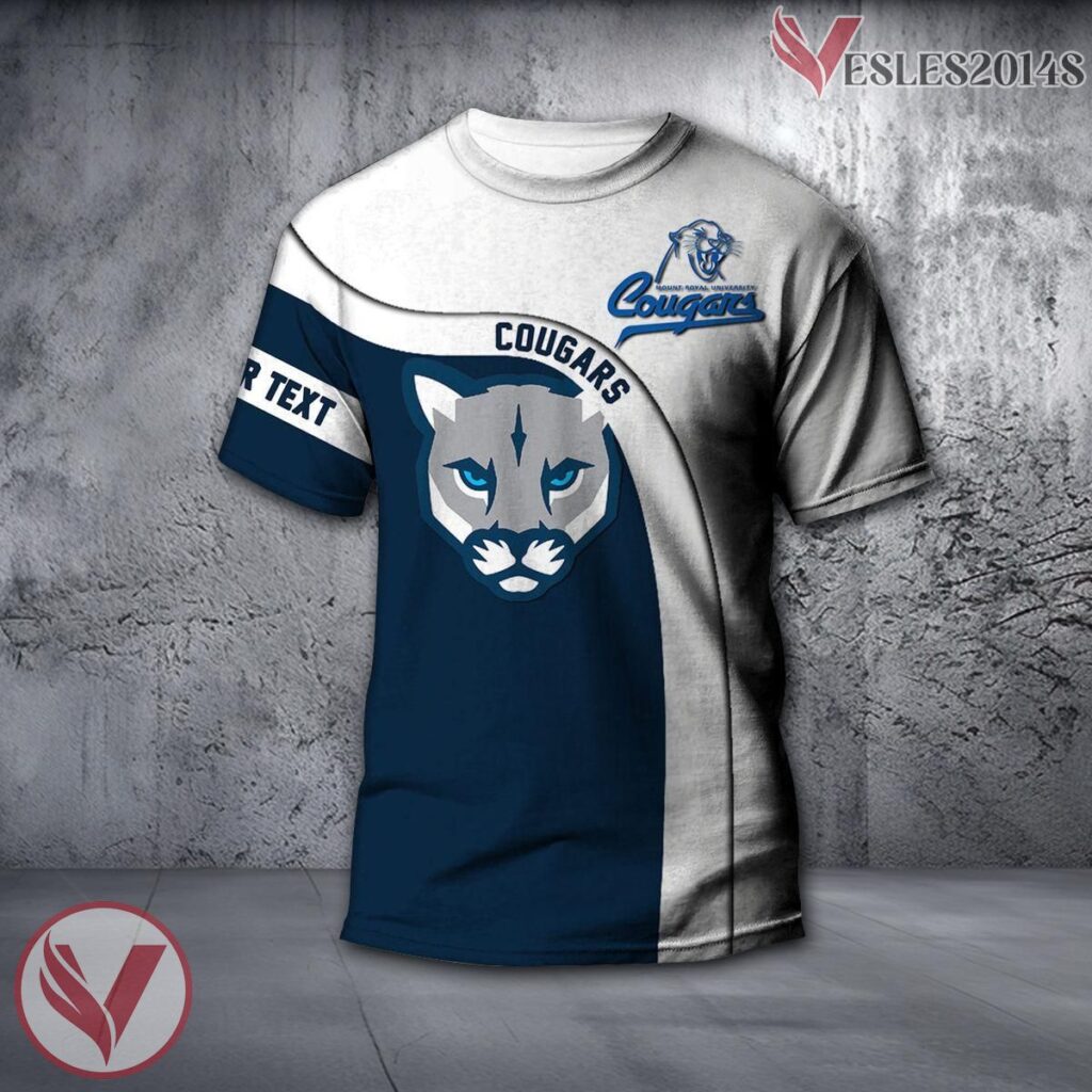 MRU Cougars Custom Shirt, Curve CA CIS Personalized Gifts For Fans ...