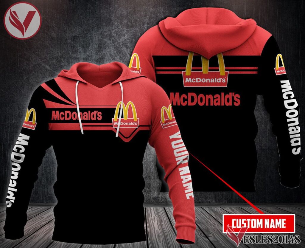 Mcdonald's Uniform Custom Clothes Style 106, Unique Gifts For Employee ...