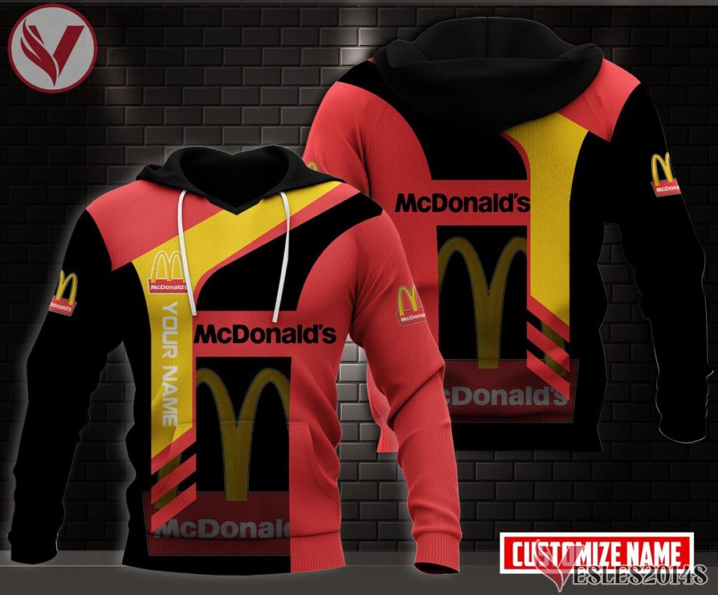 Mcdonald's Uniform Custom Clothes Style 116, Unique Gifts For Employee ...