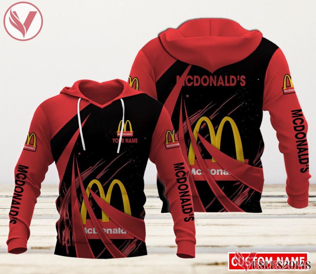 Mcdonald's Uniform Custom Clothes Style 132, Unique Gifts For Employee ...