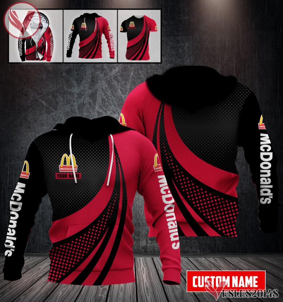 Mcdonald's Uniform Custom Clothes Style 199, Unique Gifts For Employee ...
