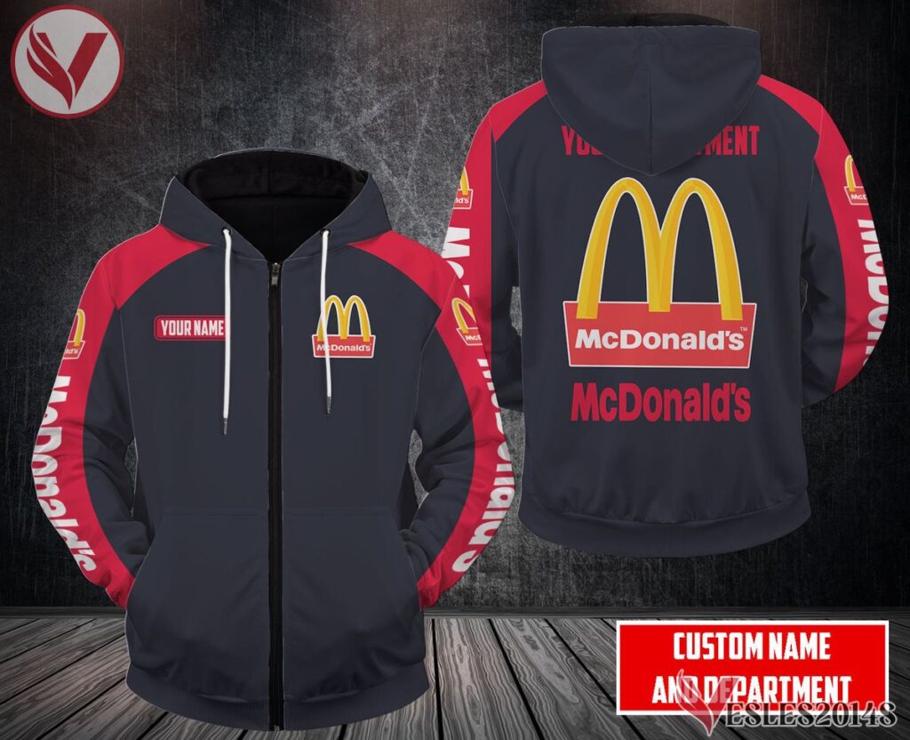 Mcdonald's Uniform Custom Clothes Style 205, Unique Gifts For Employee ...