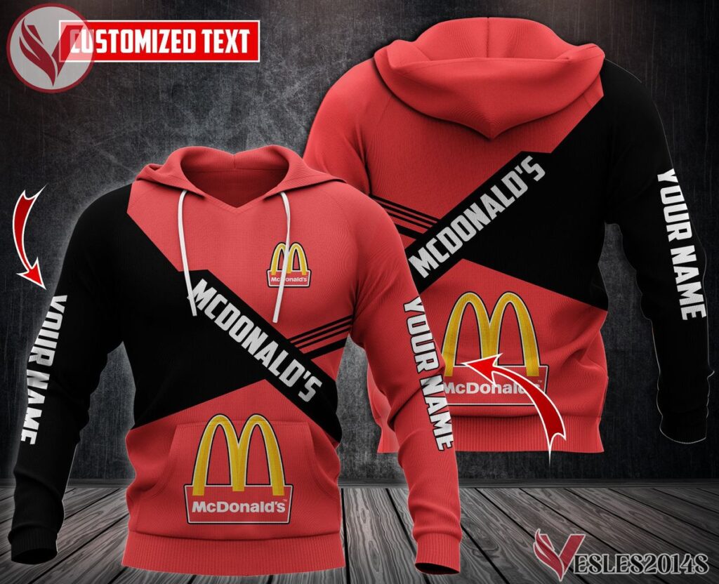 Mcdonald's Uniform Custom Clothes Style 65, Unique Gifts For Employee ...