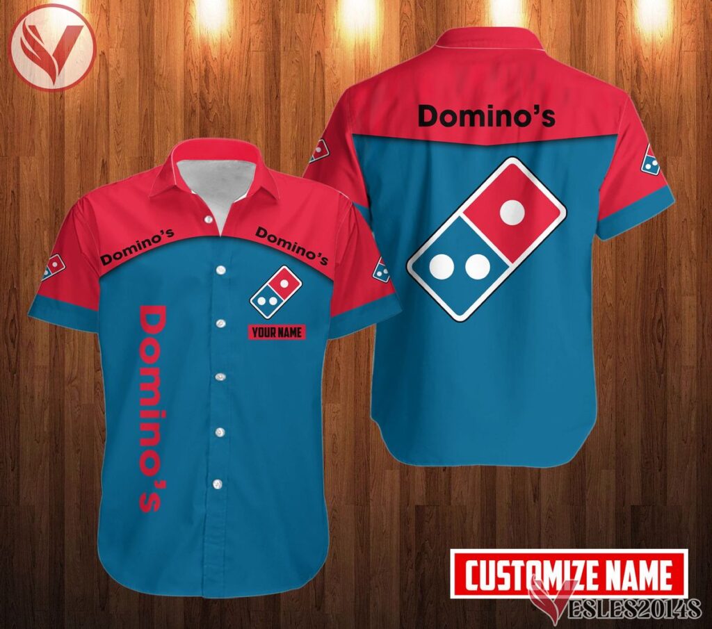 Personalized Domino's Pizza Uniform Custom Clothes Style 17, Unique ...