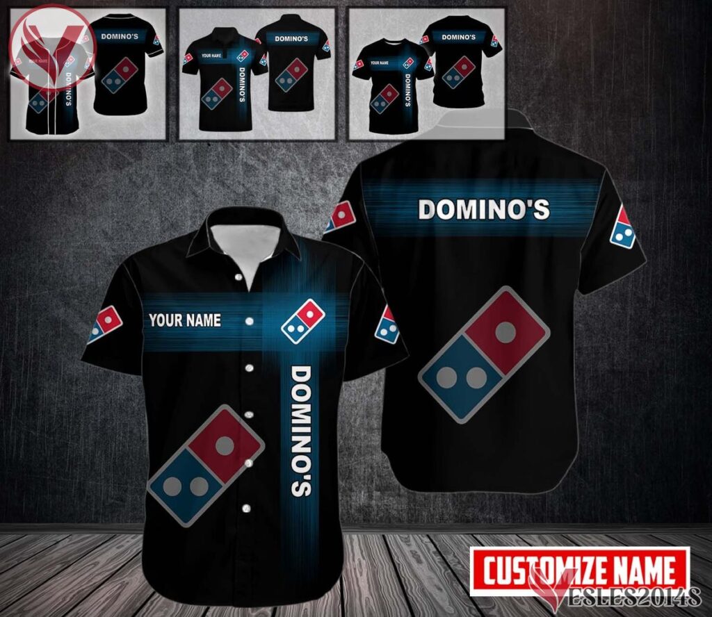 Personalized Domino's Pizza Uniform Custom Clothes Style 2, Unique ...