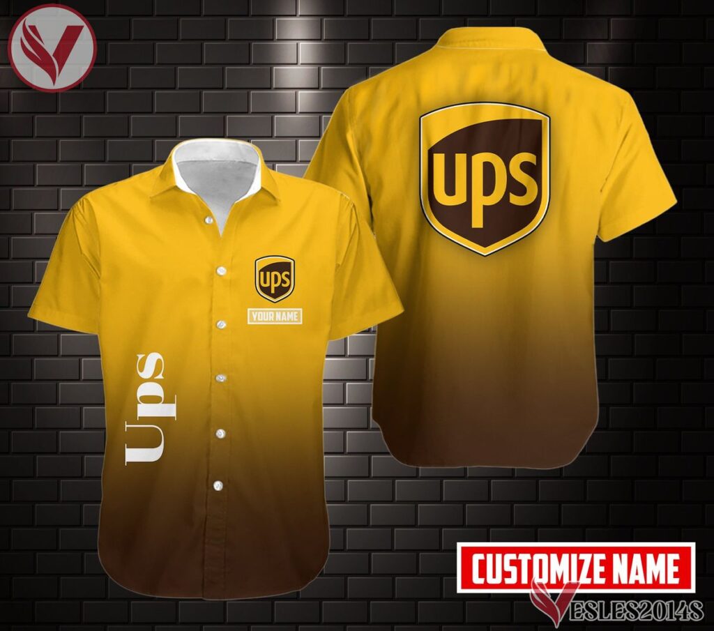 Personalized UPS Uniform Custom Clothes Style 17, Unique Gifts For ...