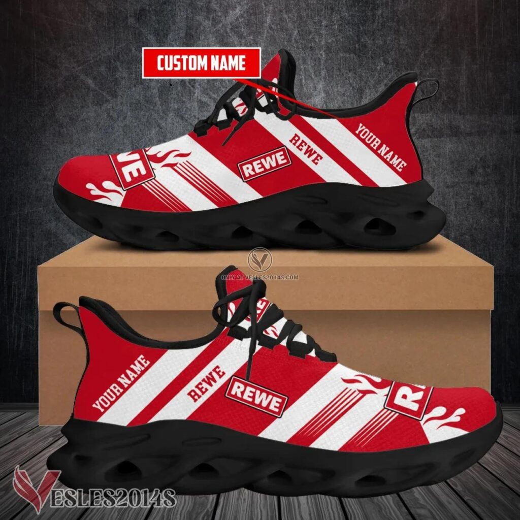 Rewe Logo Custom Shoes, Best Running Shoes For Fans - Vesles2014S ...