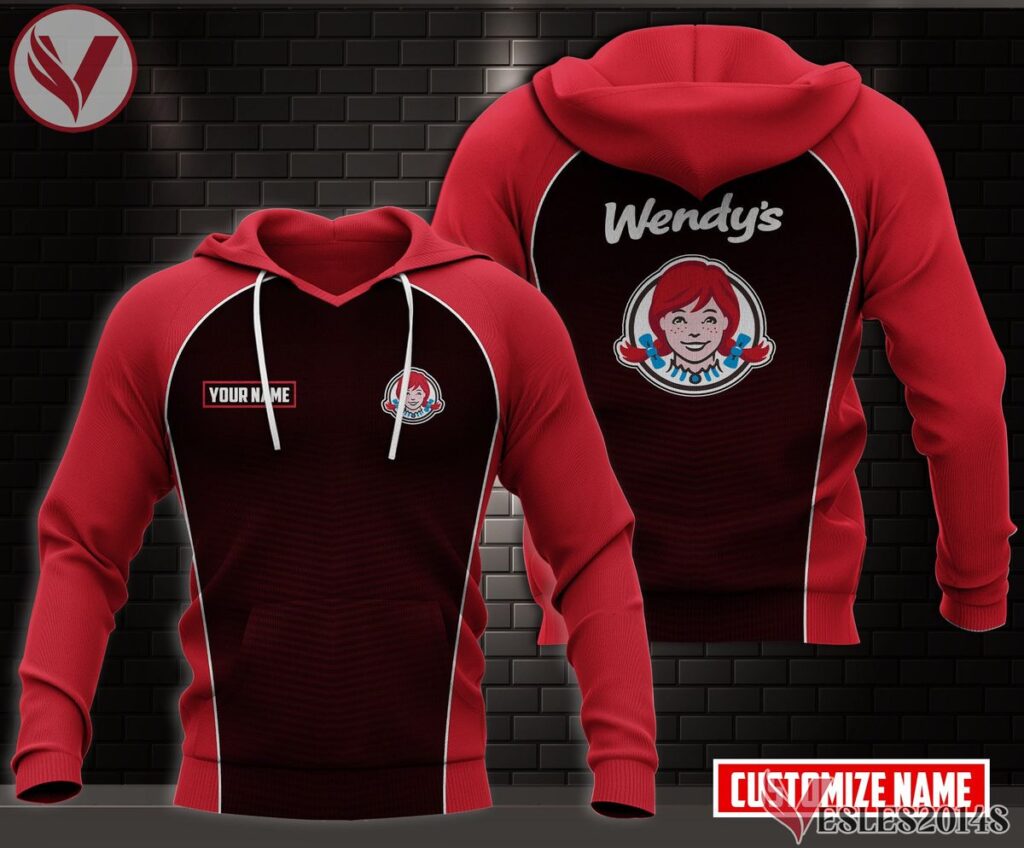 Wendy's Uniform Custom Clothes Style 171, Unique Gifts For Employee ...