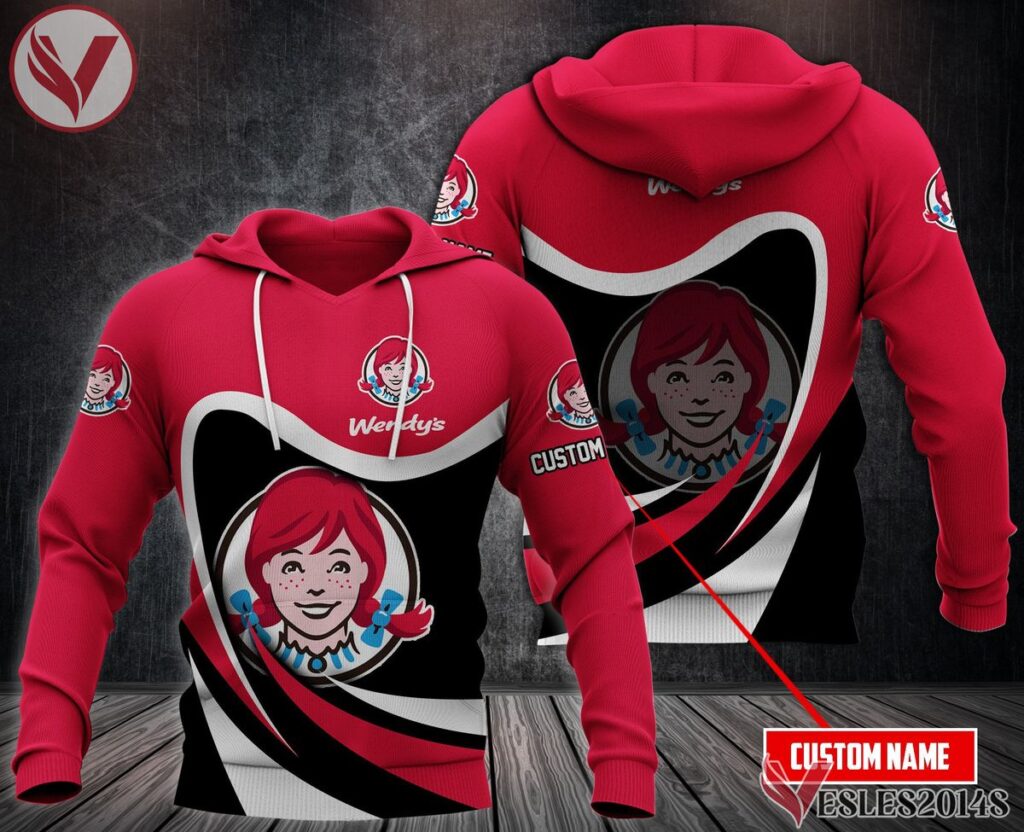 Wendy's Uniform Custom Clothes Style 185, Unique Gifts For Employee ...