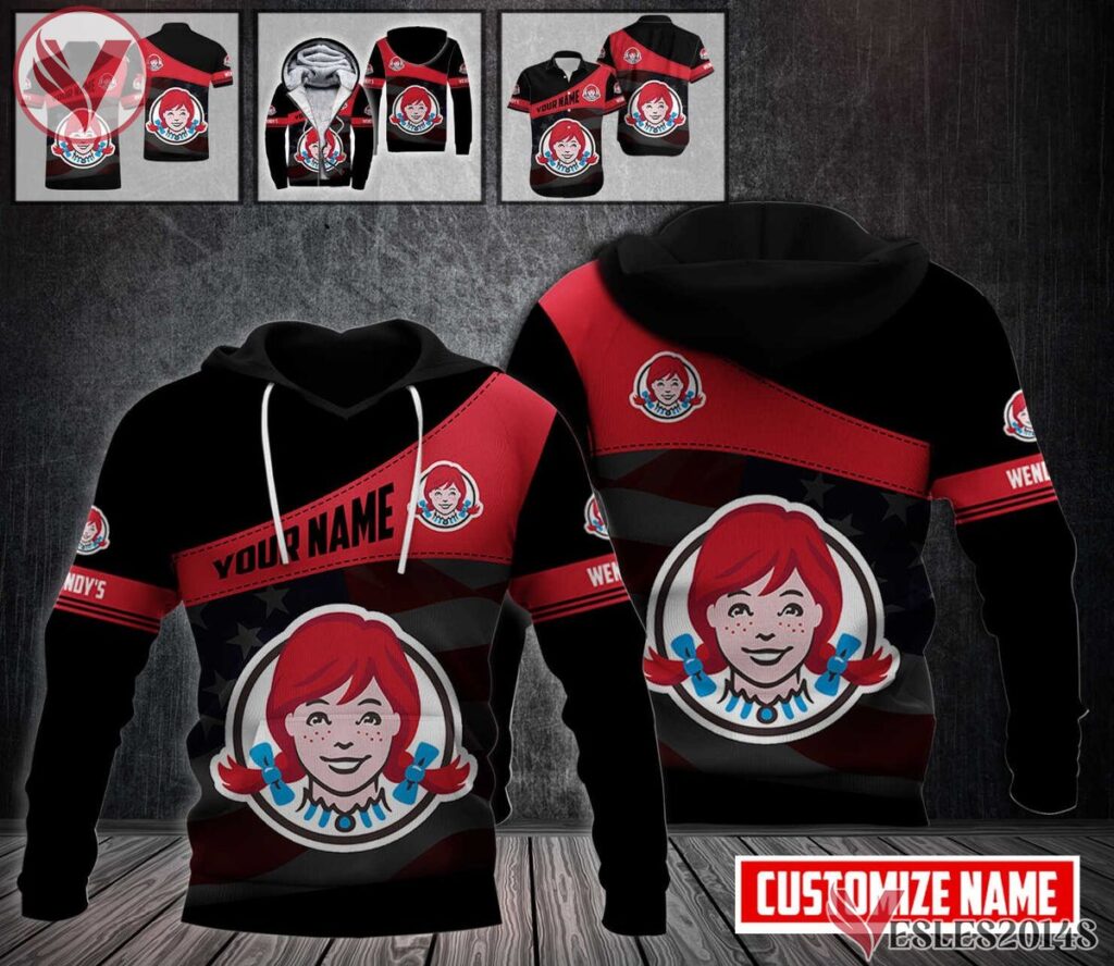 Wendy's Uniform Custom Clothes Style 22, Unique Gifts For Employee ...