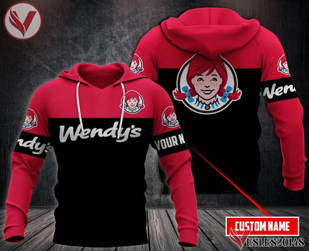 Wendy's Uniform Custom Clothes Style 96, Unique Gifts For Employee ...